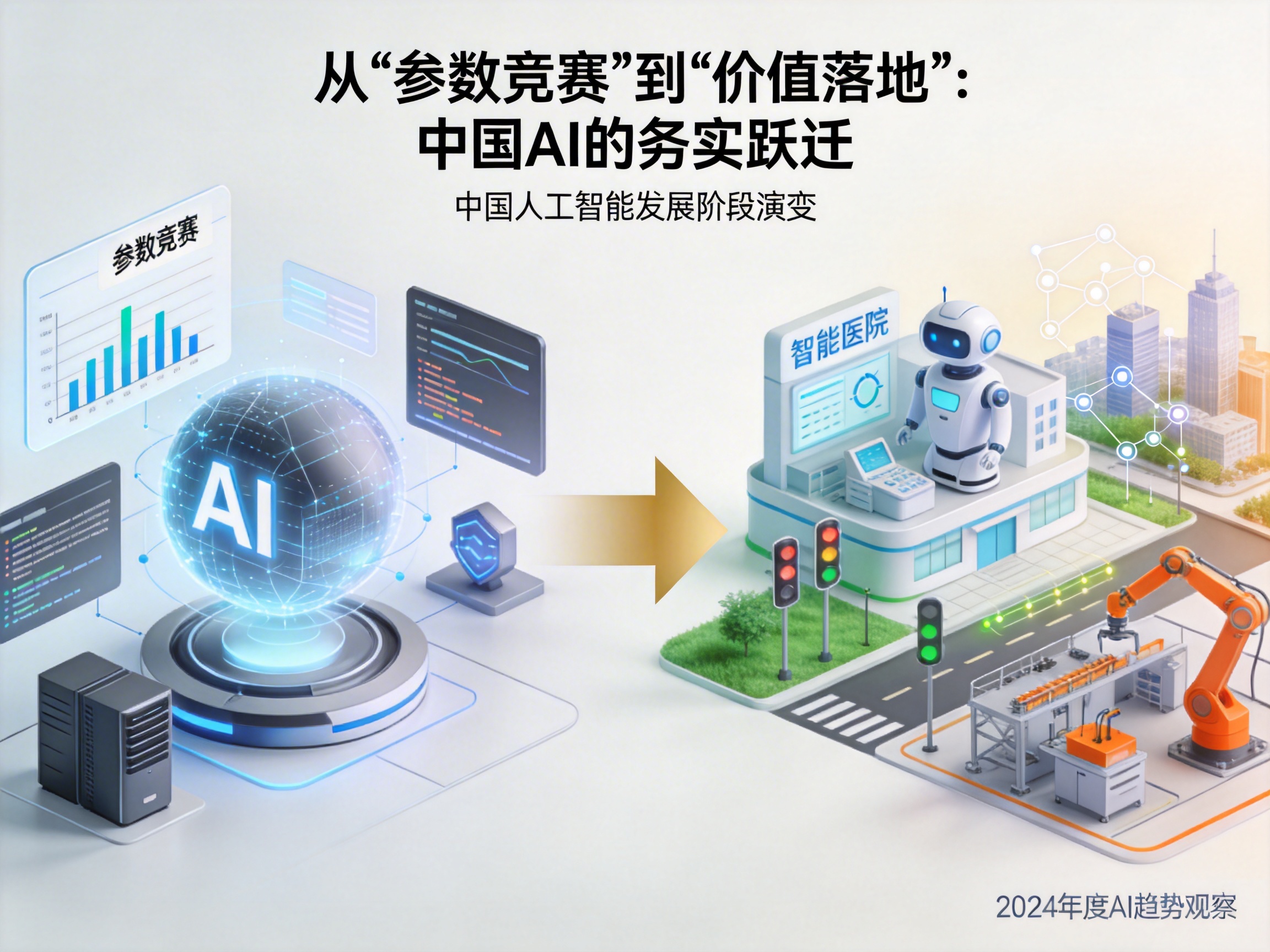 从“参数竞赛”到“价值落地”：中国AI的务实跃迁 - ALENG的自媒体