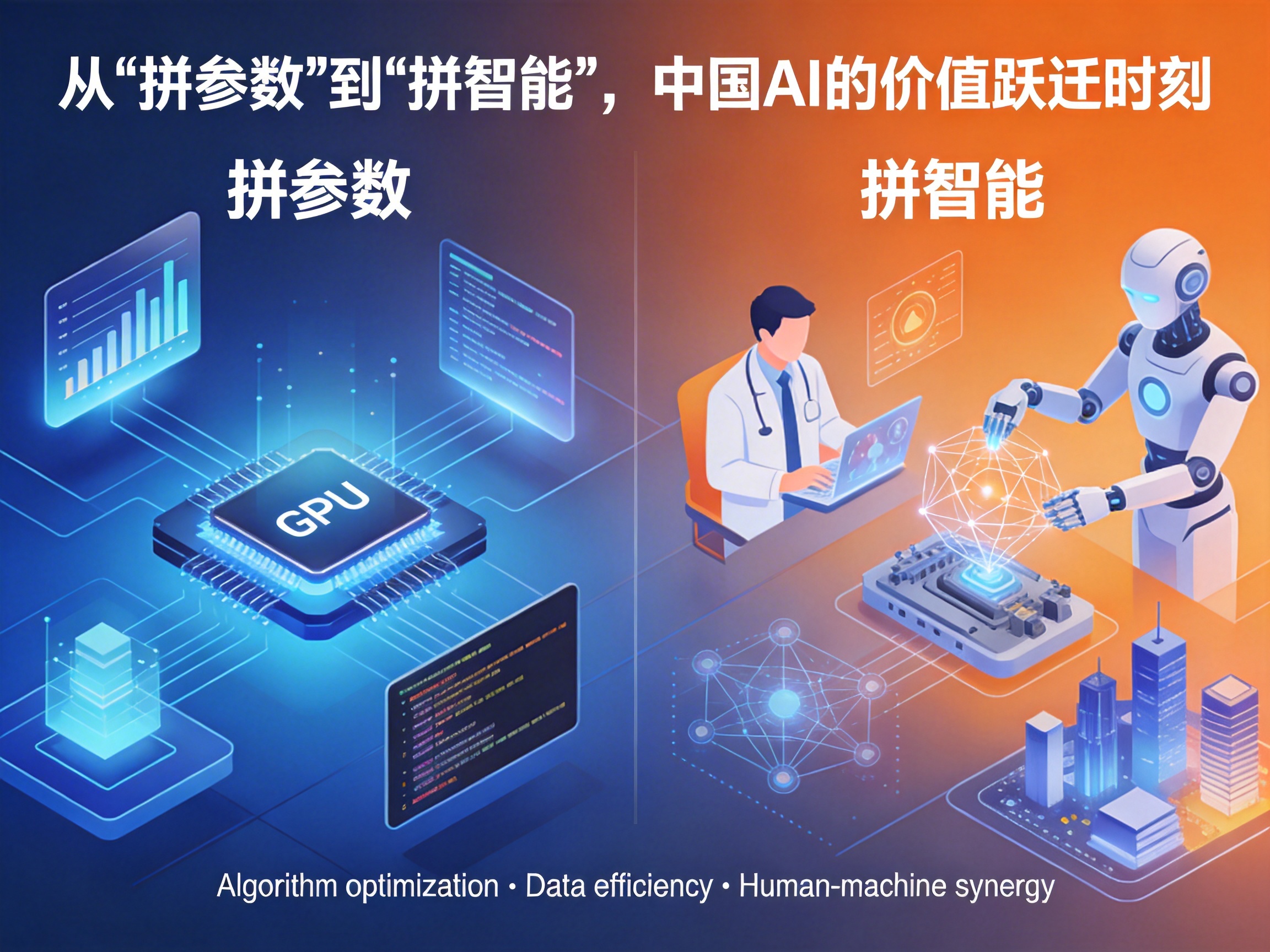 从"拼参数"到"拼智能"，中国AI的价值跃迁时刻 - ALENG的自媒体